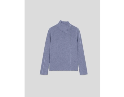 高端线定制系列羊毛山羊绒醋酸莱赛尔上衣25TP4336