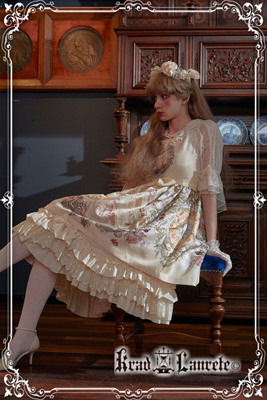 kl玛丽亚的赞歌高腰jsk连衣裙