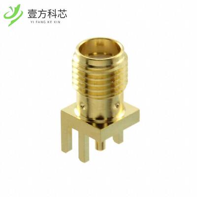 原厂原装SMA-J-P-H-ST-EM1 CONN SMA JACK STR 50O