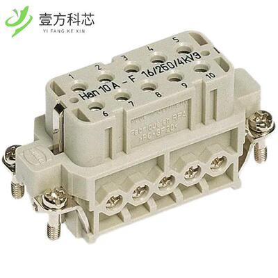 原厂原装09200102812 INSERT FEMALE 10POS+1GND S