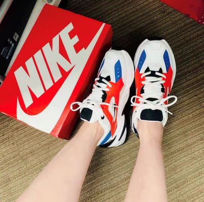 Nike/耐克 M2K女子白银复古休闲慢跑老爹鞋AO3108 CJ9583