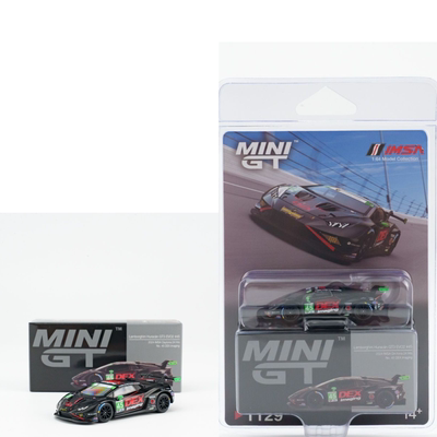 现货 MINIGT新品仿真兰博基尼 GT3 EVO2经典跑车1/64合金车模型