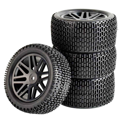 1:10越野轮胎HSP94166/94106田宫TT02B越野车拉力赛车用85mm直径