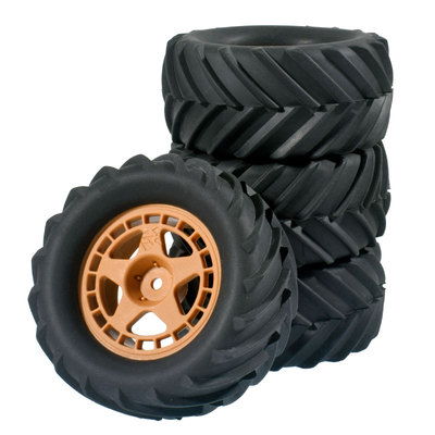 90mm大脚越野尼龙轮毂轮胎