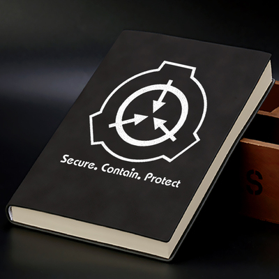 scp笔记本 基金会日记本子 二次元周边记事薄记账文具礼物