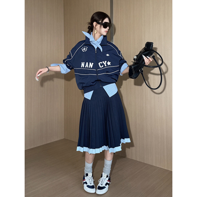 NancyCavally学院元素冲锋衣外套