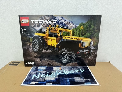LEGO乐高 42122 牧马人吉普越野车 Wrangler科技机械组可动积木