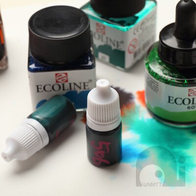 ecoline伊考伦液体水彩墨水