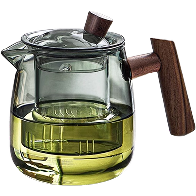 玻璃泡茶壶家用耐高温煮茶壶2026新款茶水分离加厚烧水壶茶具套装