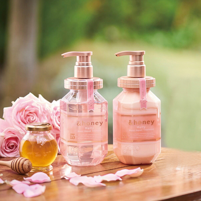 新款日本&honey安蒂花子melty洗发水护发素 保湿柔顺改善毛躁翘发