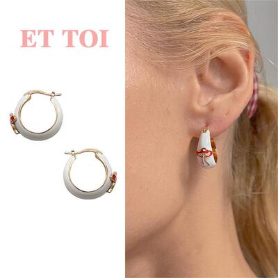 lamaisonettoi复古圆舞曲耳环