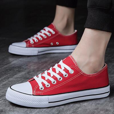 新款韩版帆布休闲男鞋｜潮流系带