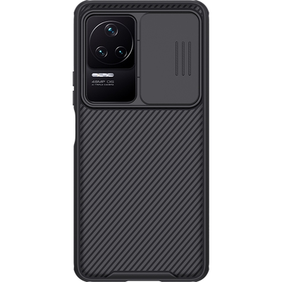 耐尔红米k50手机壳镜头盖推拉