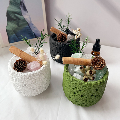 干花晶石香薰摆件diy礼物