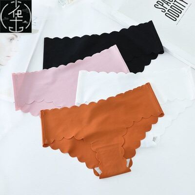 Sports Women's Panties Seamless Briefs Mid Rise Underwea