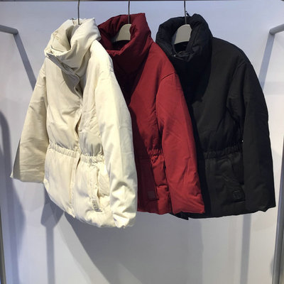 艾莱依2025冬新款X型女气质短款羽绒服6025204010 吊牌价1997