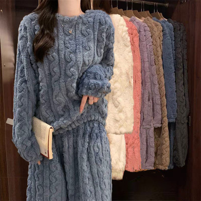 裤子单价圆领套装外穿女生休闲