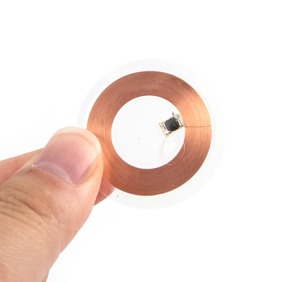 T5577透明卡EM4305硬标签4168ID微型钱币卡智能射频卡低频125khz