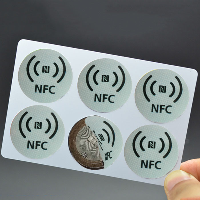 抗金属 NTAG215贴纸含6个NFC标签 NDEF格式华为一碰协_虎窝淘