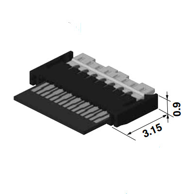 Panasonic松下连接器 AYF334535 0.3mm间距 45P FPC连接器