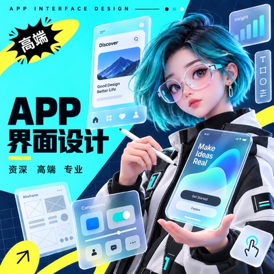 高端UI界面大屏小程序