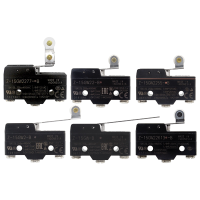 正品一欧姆龙OMRON限位Z-15GW22微动开关2255-2277-22613-15GW2-B