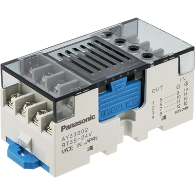 进口正品松下Panasonic终端继电器模组RT3S-24V AY33002 PA1a-24V