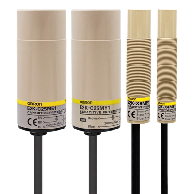 正品欧姆龙电容式传感器接近开关