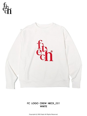 纯色圆领套头字母卫衣