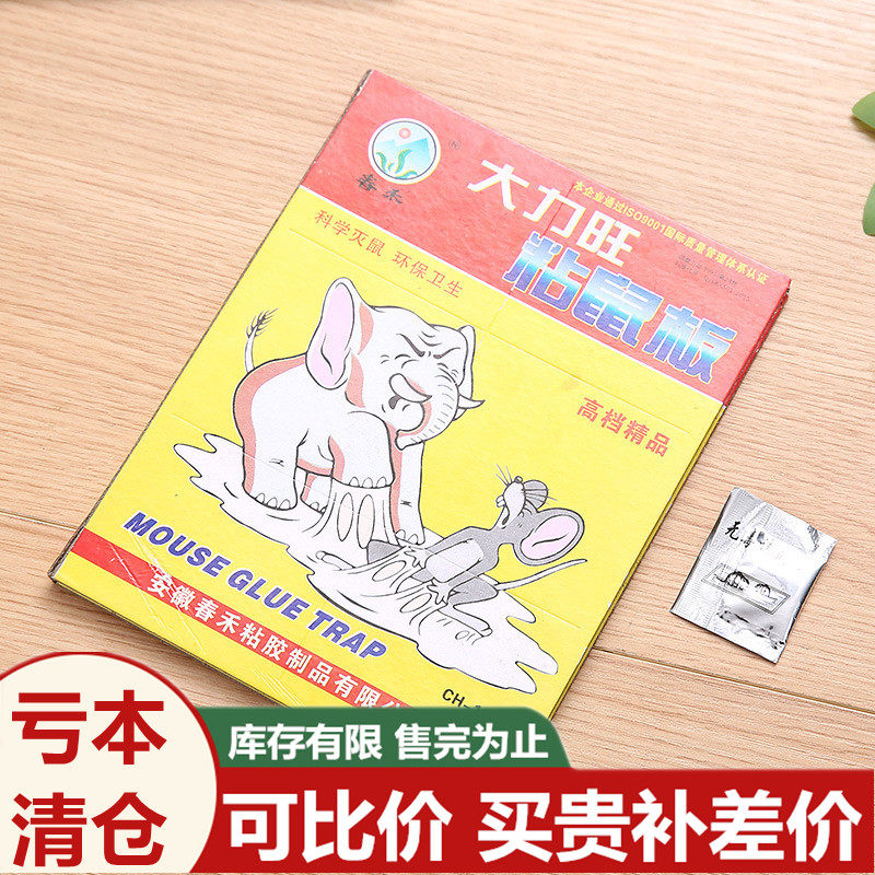 粘鼠板强力正品家用加大加厚超强老鼠粘贴胶药鼠板抓捉粘黏捕鼠器