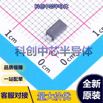 20个 SMAJ48CA 静电和浪涌保护(TVS/ESD) SMA 双向 48V 77.4V 5.2