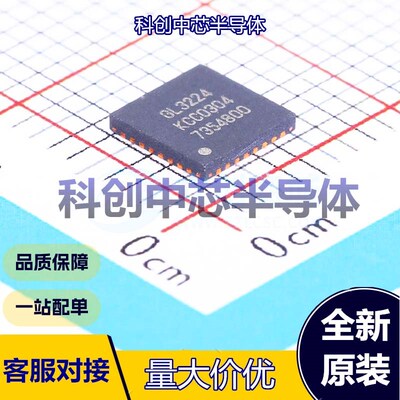 1个 GL3224-OIY04 USB转换芯片 QFN-32-EP(5x5)     全新原装