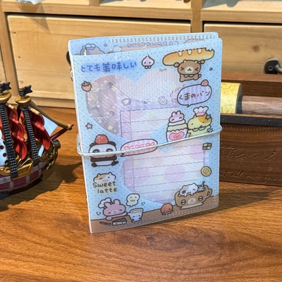 potato bb原创 甜点系列波点活页手帐本 可爱百搭手帐本