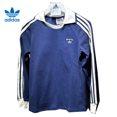 阿迪达斯官网三叶草春季女子运动休闲长袖T恤POLO衫JM8012