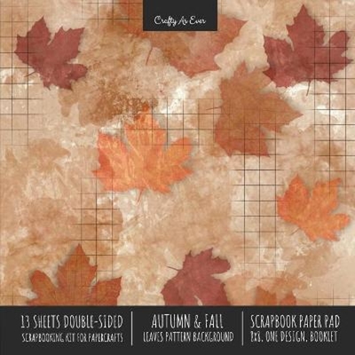 预订Autumn Fall Scrapbook Paper Pad 8x8 Decorative Scrapbooking Kit for Cardmaking Gifts, DIY Crafts, Printmaking, Paper