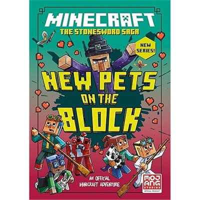 现货Minecraft: New Pets On The Block (Stonesword Saga #3) [Not-Ru By][9780008495961] 我的世界