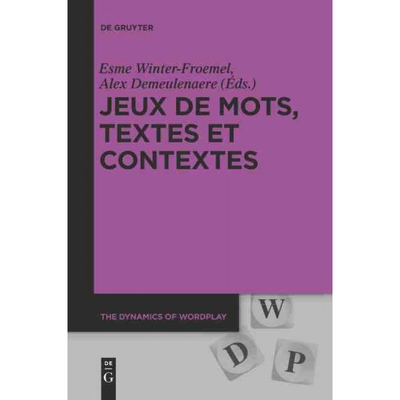 按需印刷不退不换DEG Jeux de mots, textes et contextes[9783110709742]