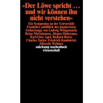 预订不退不换德语 Der Löwe spricht... und wir können ihn nicht verstehen:Ein Symposium an d