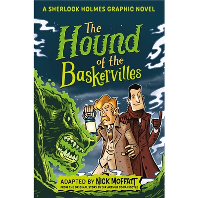 现货 巴斯克维尔的猎犬 夏洛克·福尔摩斯图像小说 The Hound of the Baskervilles: A Sherlock Holmes Graphic Novel 英文原版