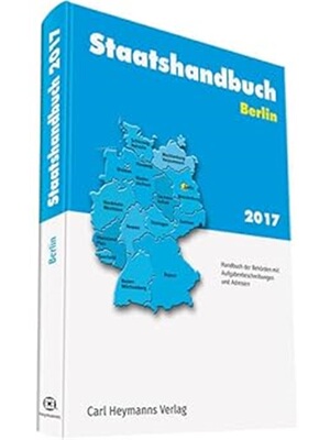 预订【德语】Staatshandbuch Berlin 2017