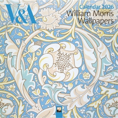 预订V&A: William Morris Wallpapers Wall Calendar 2026 (Art Calendar)[9781835623794]