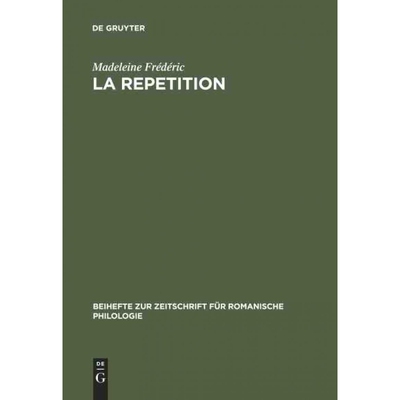 按需印刷不退不换DEG La repetition[9783484521995]