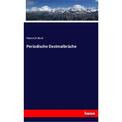 预订【德语】Periodische Dezimalbruche[9783348071857]