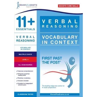 预订不退不换11+ Essentials Verbal Reasoning: Vocabulary in Context Level 4