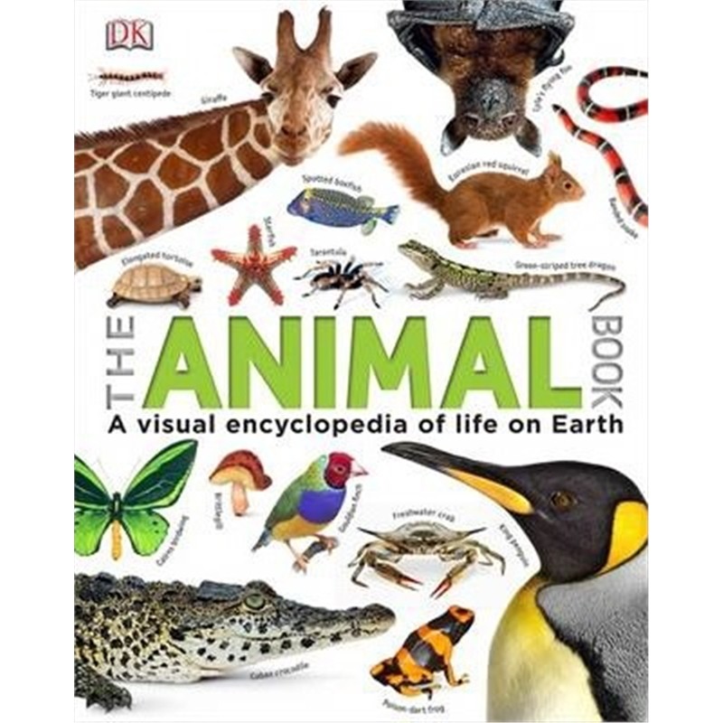 DK精装 The Animal Book英文原版 A Visual Encyclopedia of Life on Earth动物大全视觉百科 ...