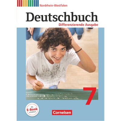 预订不退不换德语 Deutschbuch - Sprach- und Lesebuch - Differenzierende Ausgabe Nordrhei[9783060626274]