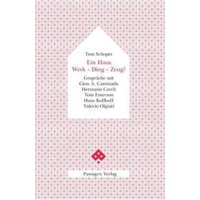 预订【德语】 Ein Haus. Werk - Ding - Zeug?:Gespr?che m