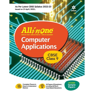 预订不退不换CBSE All In One Computer Applications Class 9 2022-23 Edition (As per latest CBSE Syllabus issued on