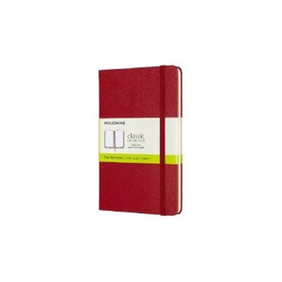 预订【德语】 Moleskine Notizbuch, Medium, Blanko, Hard Cover, Scharlachrot[8058647626642]