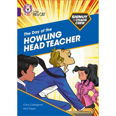 预订Shinoy and the Chaos Crew: The Day of the Howling Head Teacher:Band 08/Purple[9780008399030]